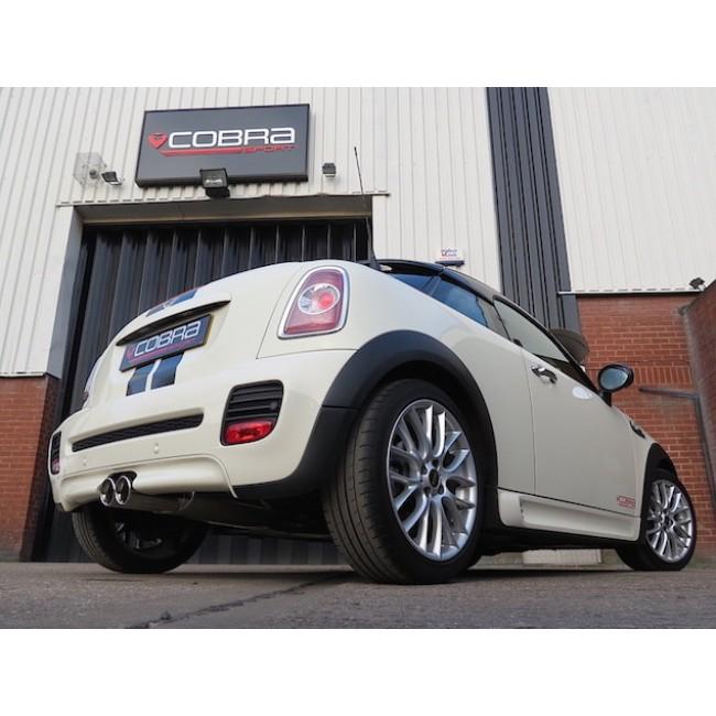 Mini (Mk2) Cooper S / JCW (R58) Coupe Cat Back Performance Exhaust ...